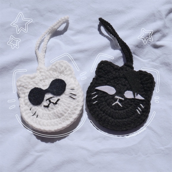 None | Accessories | Crochet Handmade Satoru Gojo Suguru Geto Cat ...